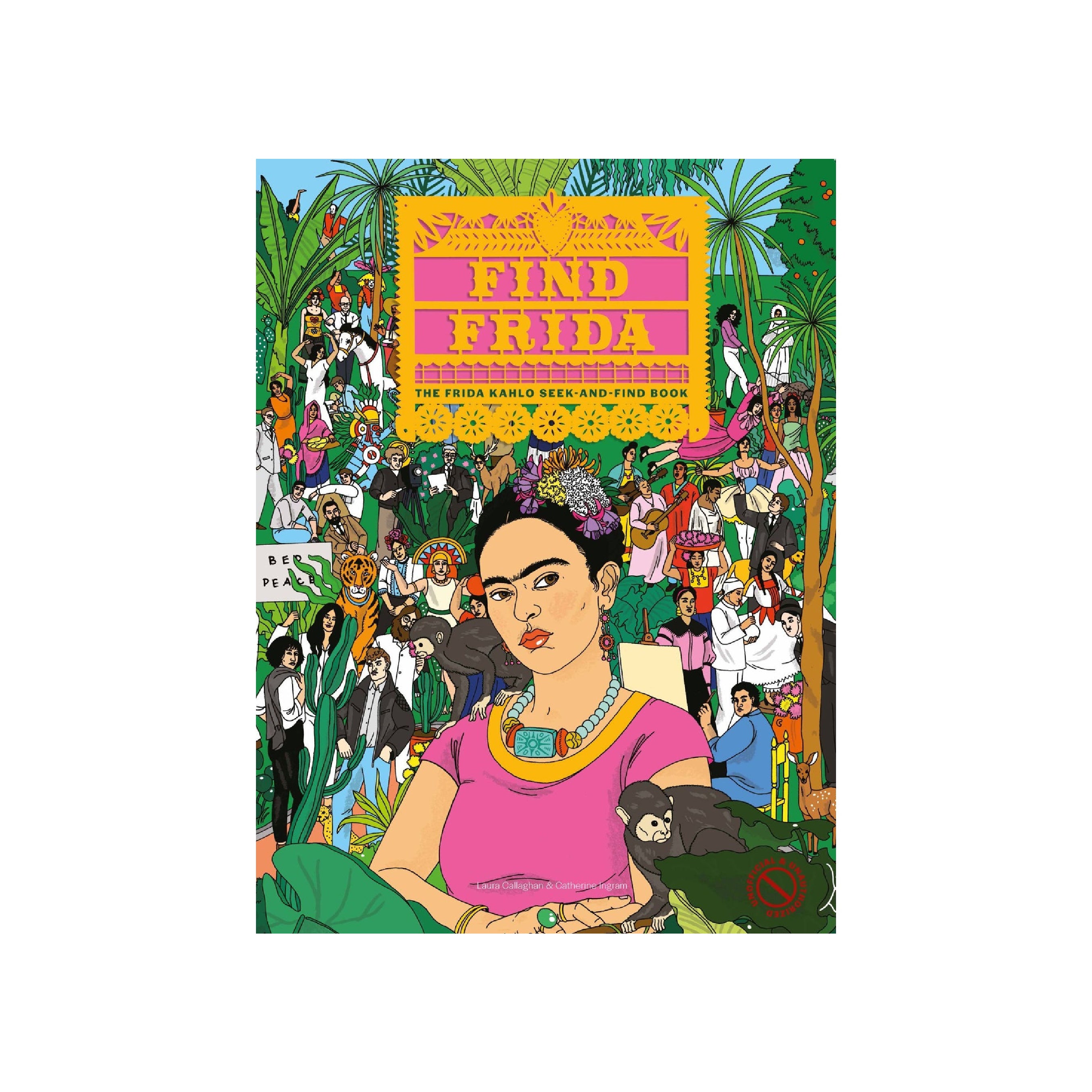 Find Frida: Interactive Frida Kahlo Art Book – The Wynwood Walls Shop