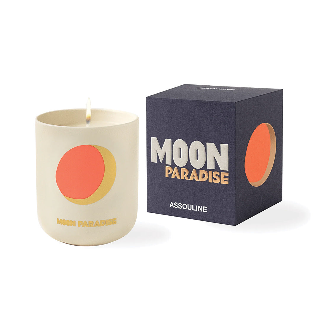 Experience the Cosmos: Moon Paradise Candle - Travel from Home Collect ...