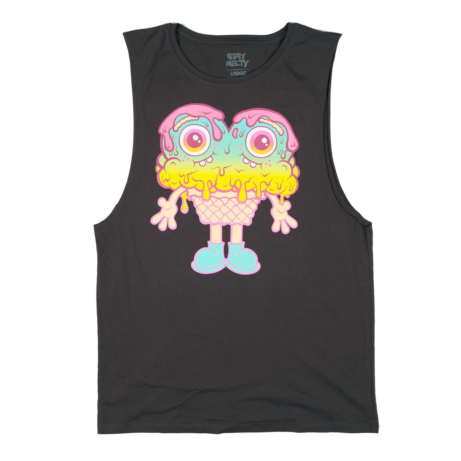 Buff Monster Siamese Sam Gray Tanks – Urban Art Collectible – The ...