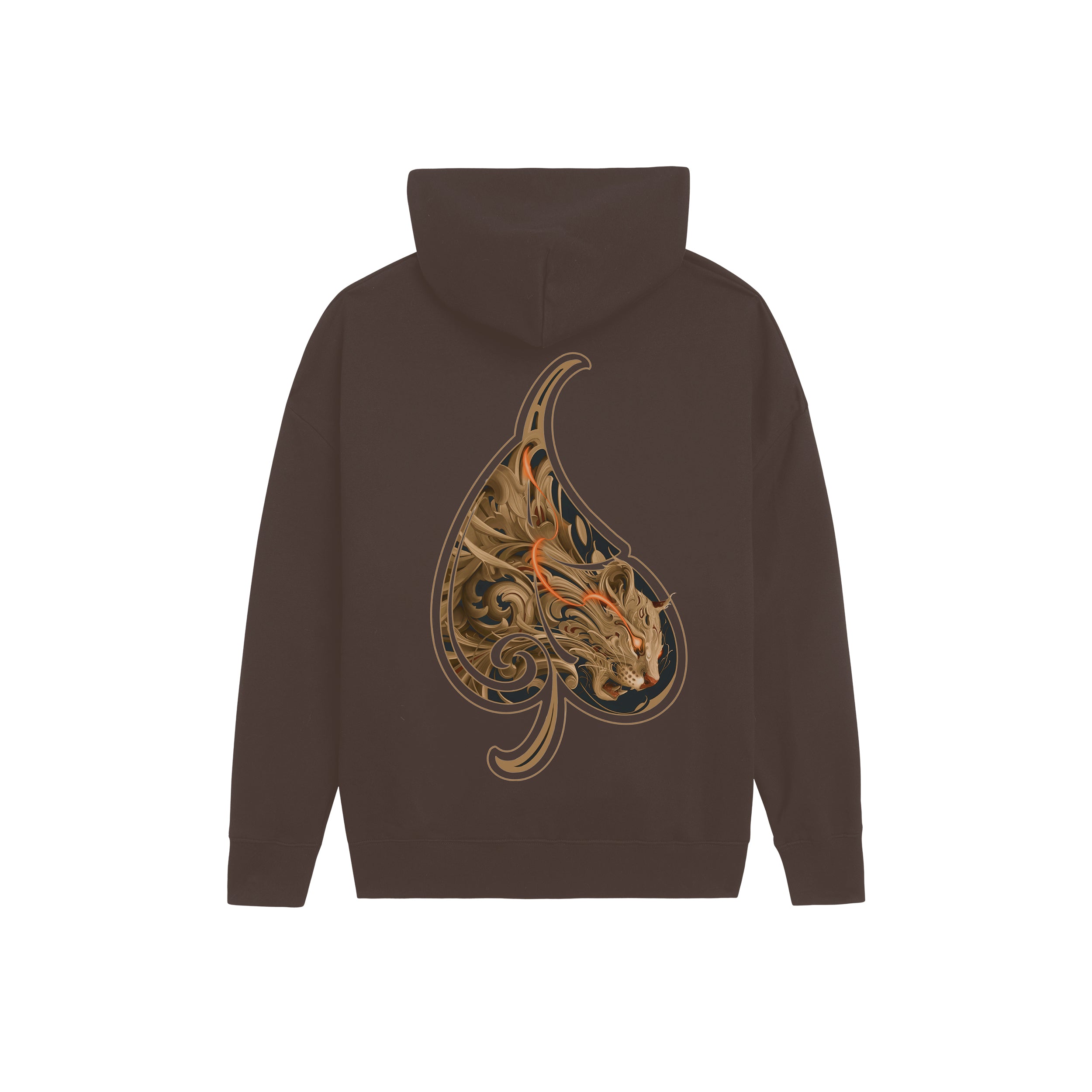 Bublegum Ornamental Ocelot Hoodie - Limited Edition Street Art Fashion ...