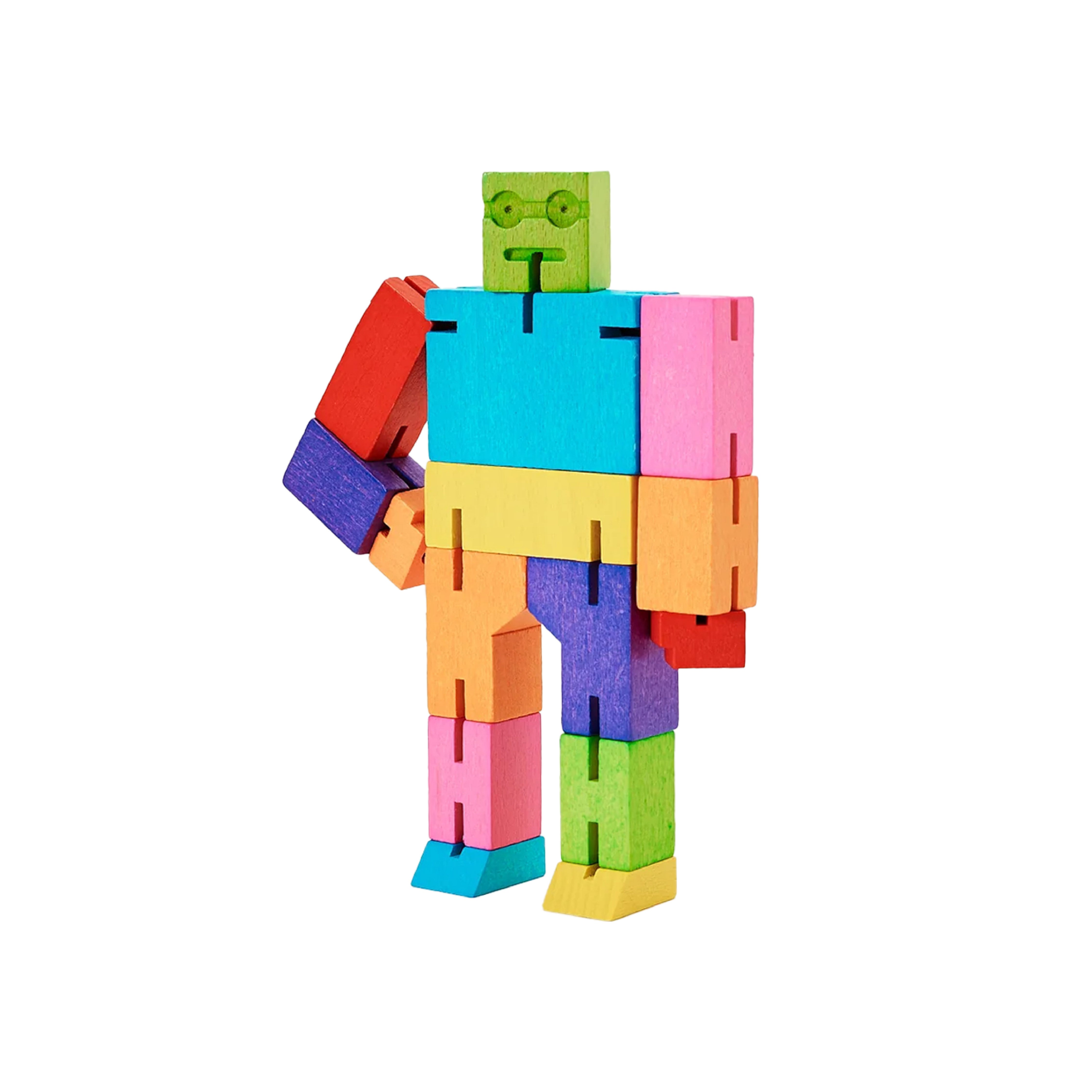 Cubebot® Wooden Toy Robot – Japanese Puzzle-Inspired Collectible – The ...