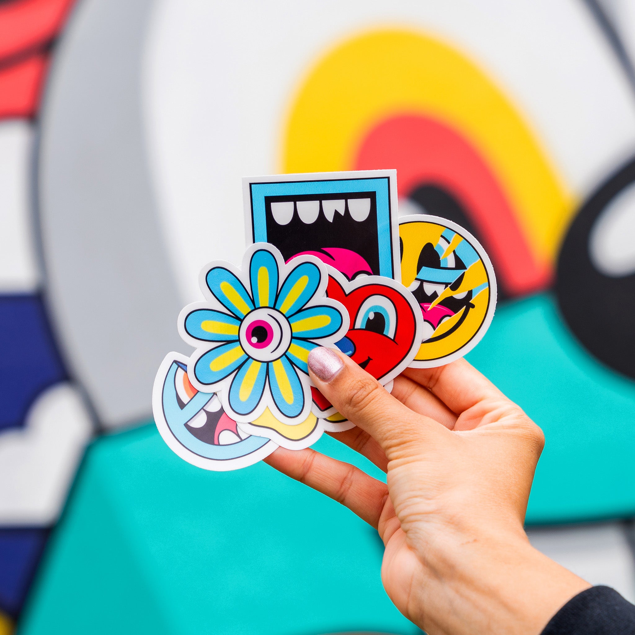 Greg Mike MIXED EMOTIONS Stickers - Exclusive Art Collection – The ...