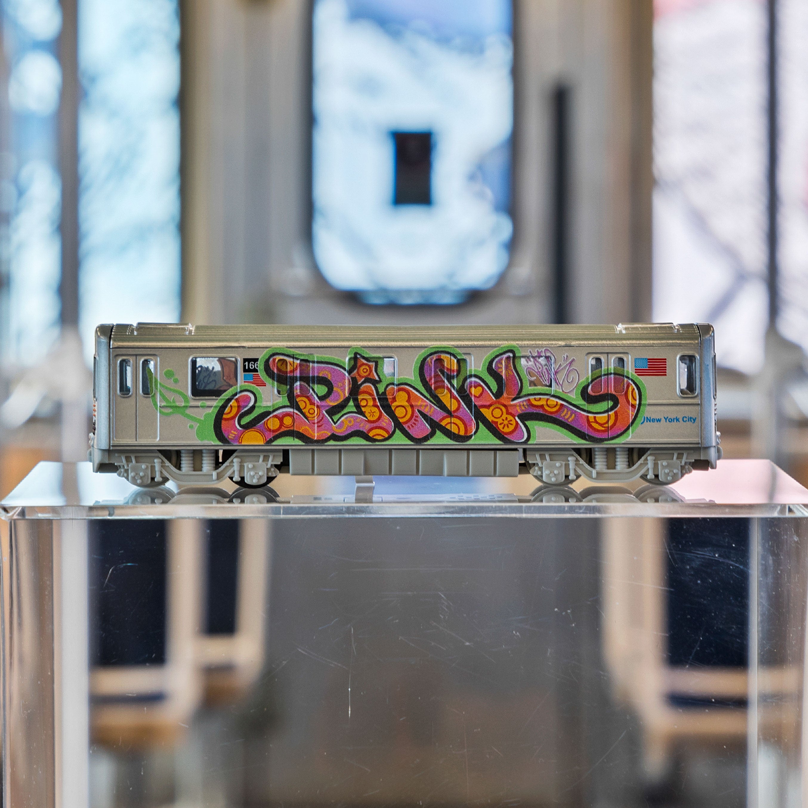 Buy LADY PINK NY Subway Car Model - Limited Edition Collectible – The ...