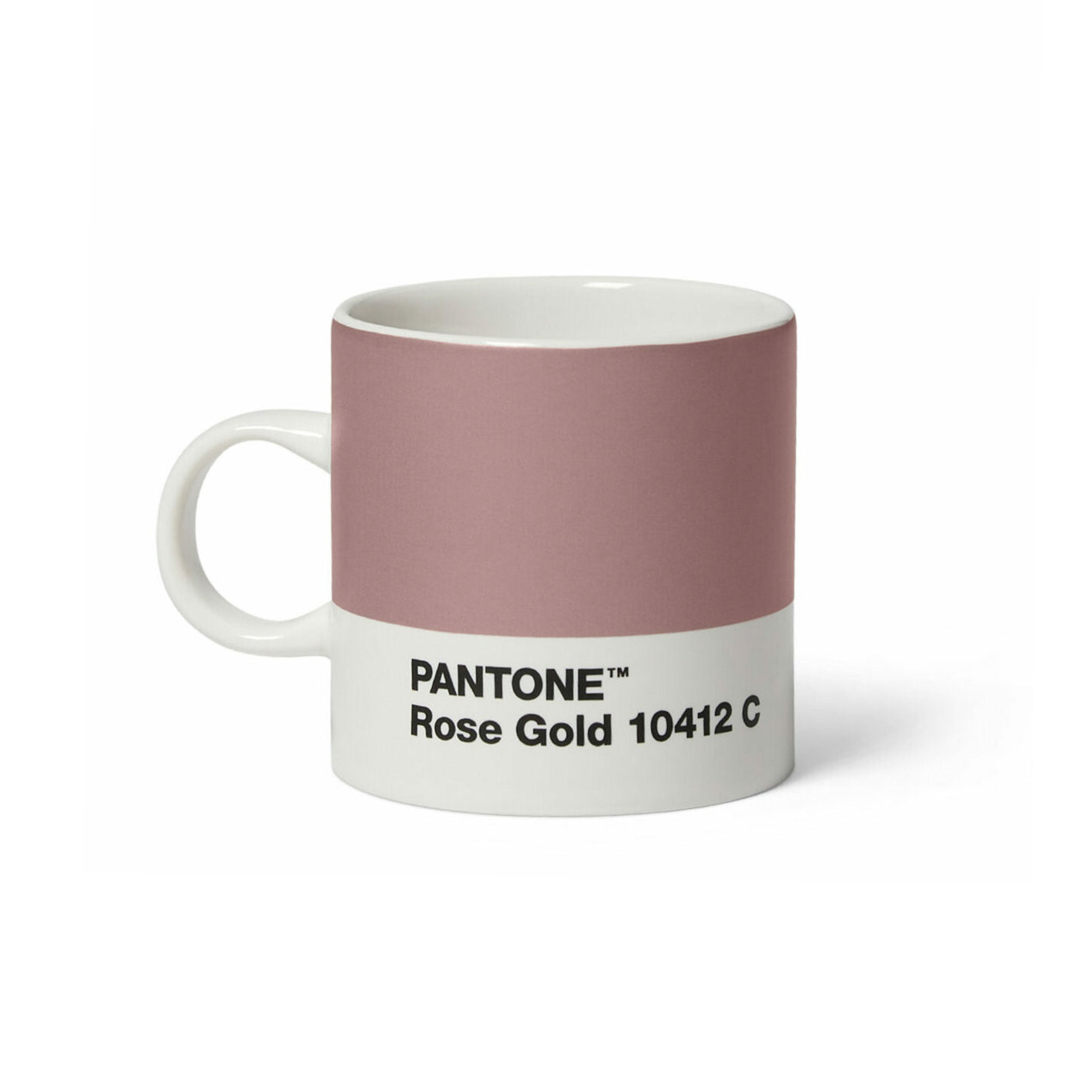 PANTONE Espresso Cup Rose Gold 10412 C – Handcrafted Fine China – The ...