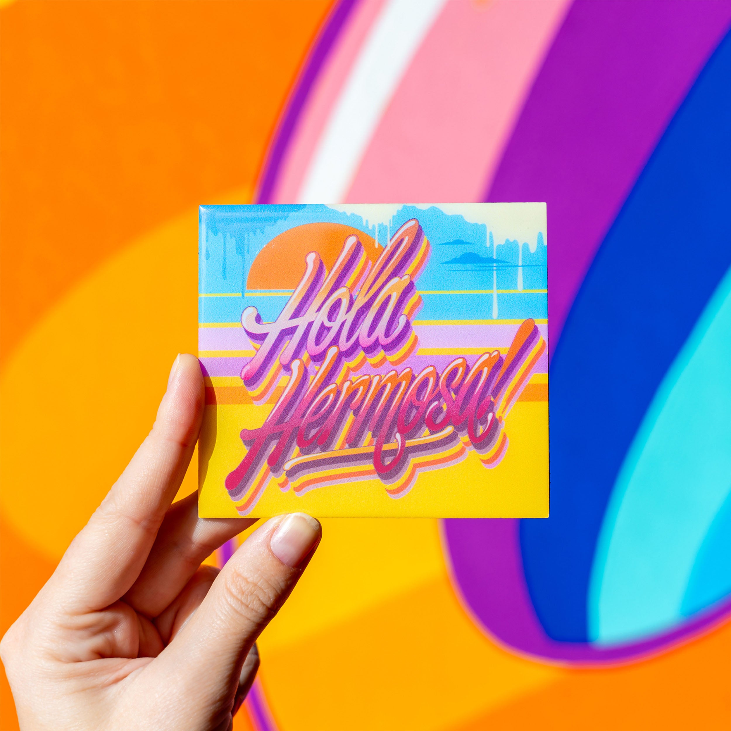 Queen Andrea HOLA HERMOSA Magnet – The Wynwood Walls Shop