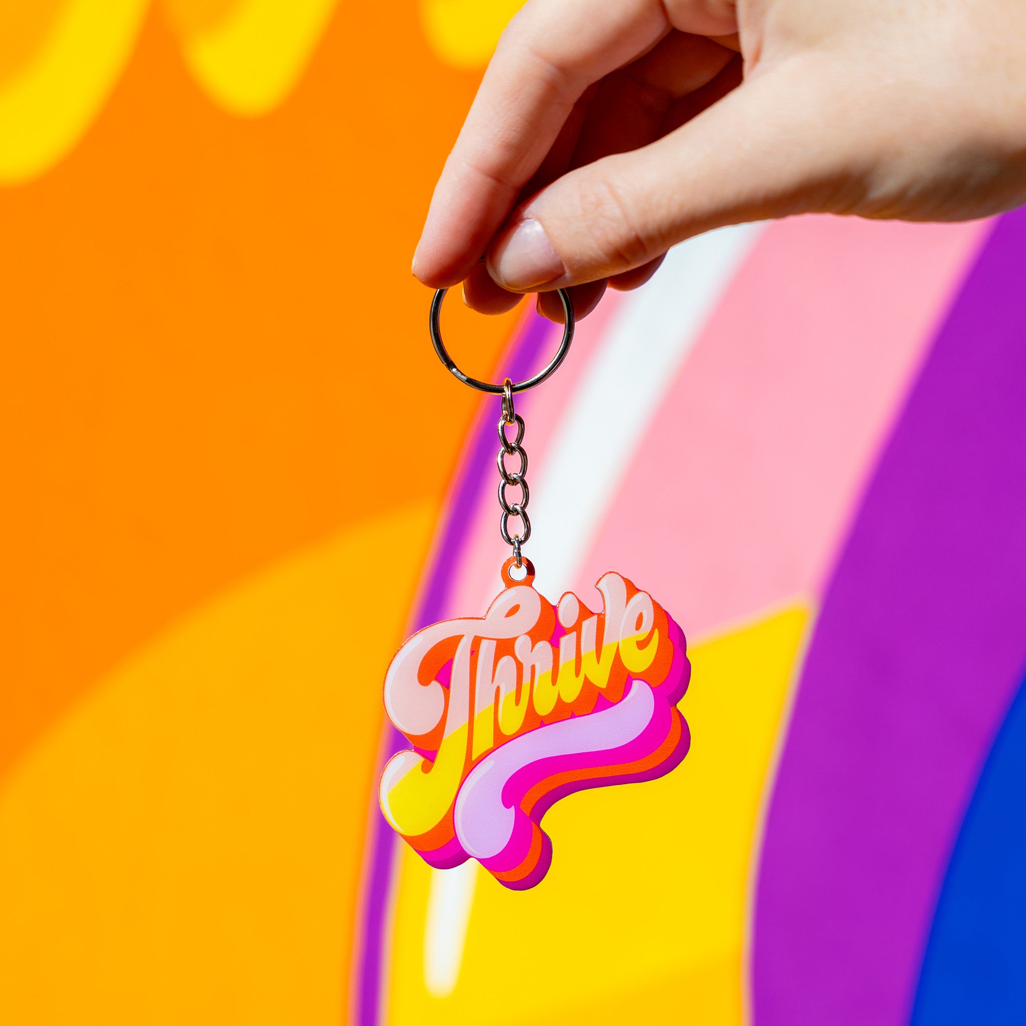 Queen Andrea THRIVE Keychain – The Wynwood Walls Shop