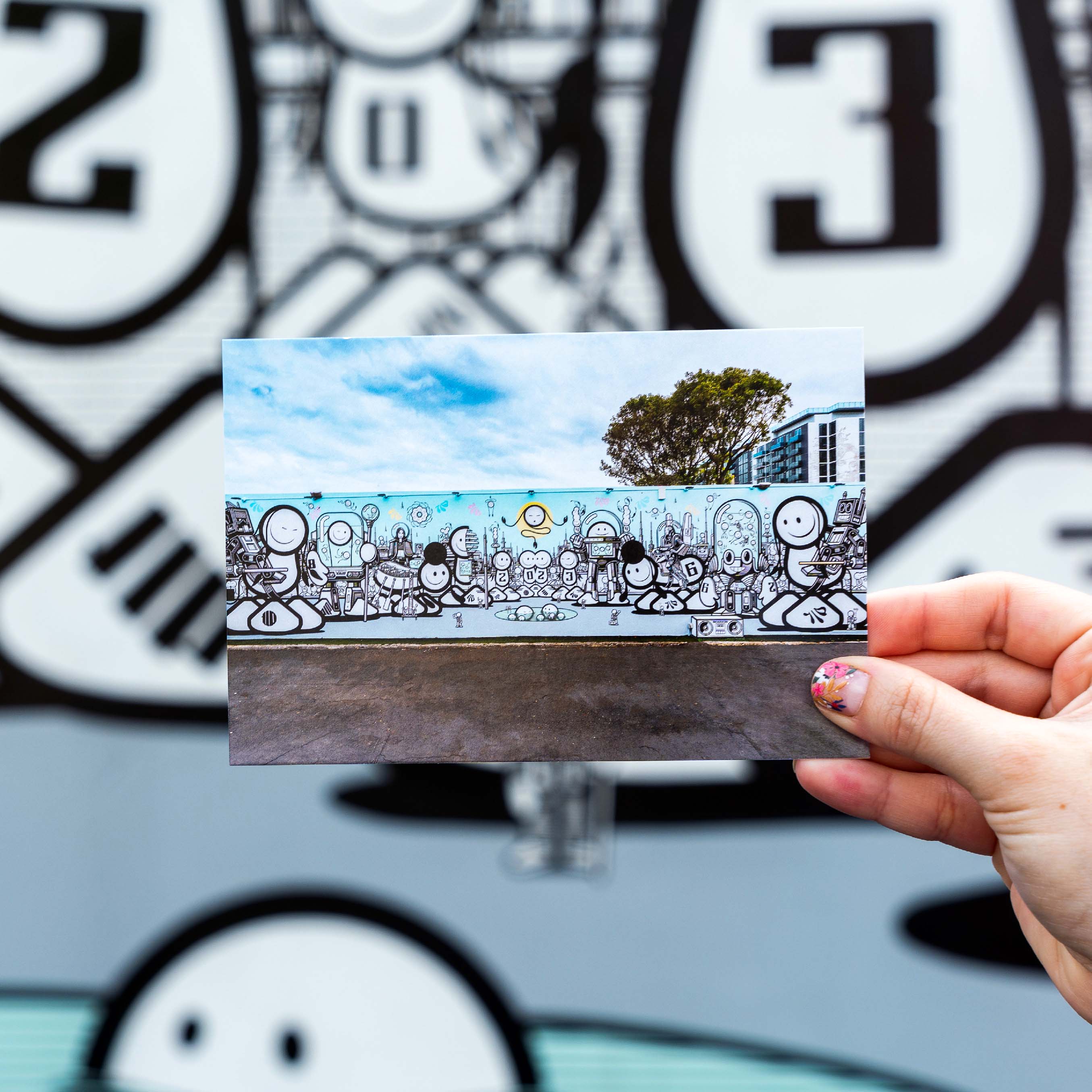 THE LONDON POLICE Postcard 2023 – The Wynwood Walls Shop