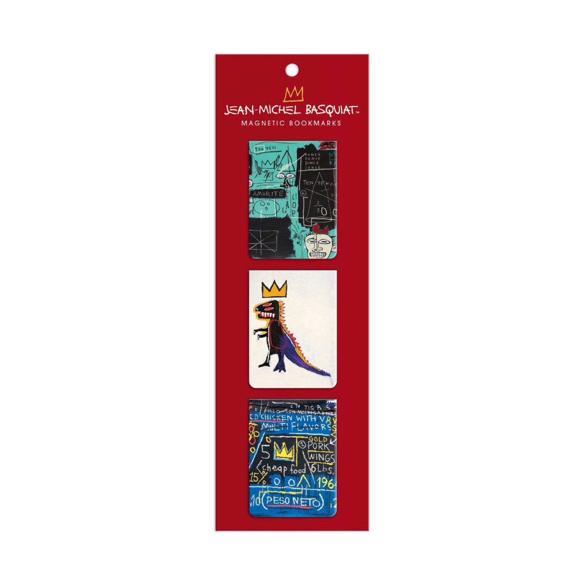 Basquiat Magnetic Bookmarks: Iconic Art for Book Lovers – The Wynwood ...