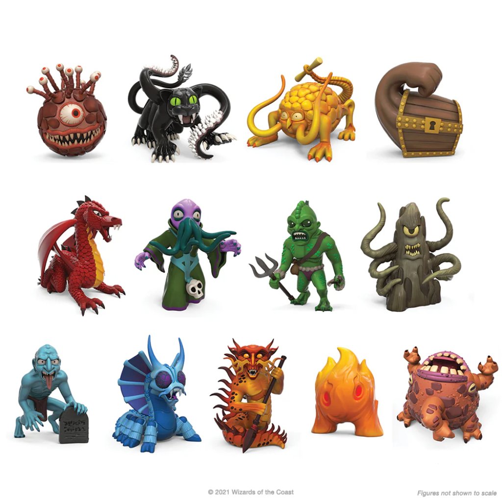 Dungeons & Dragons Monsters 3 Vinyl Mini Series 1 – The Wynwood Walls Shop