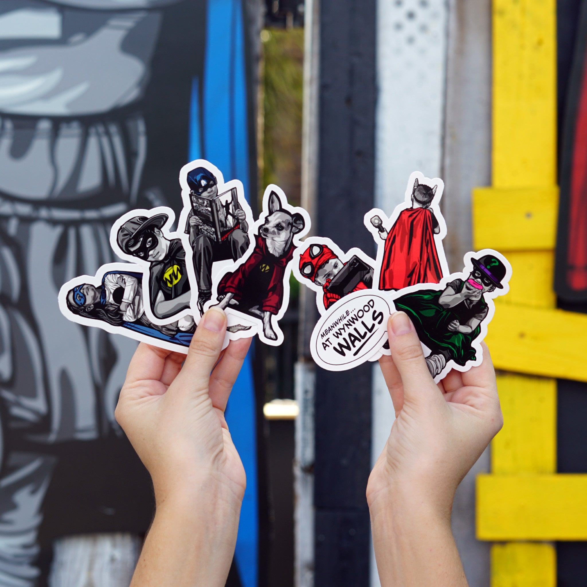 Joe Iurato - Agents of Change Sticker Pack – The Wynwood Walls Shop