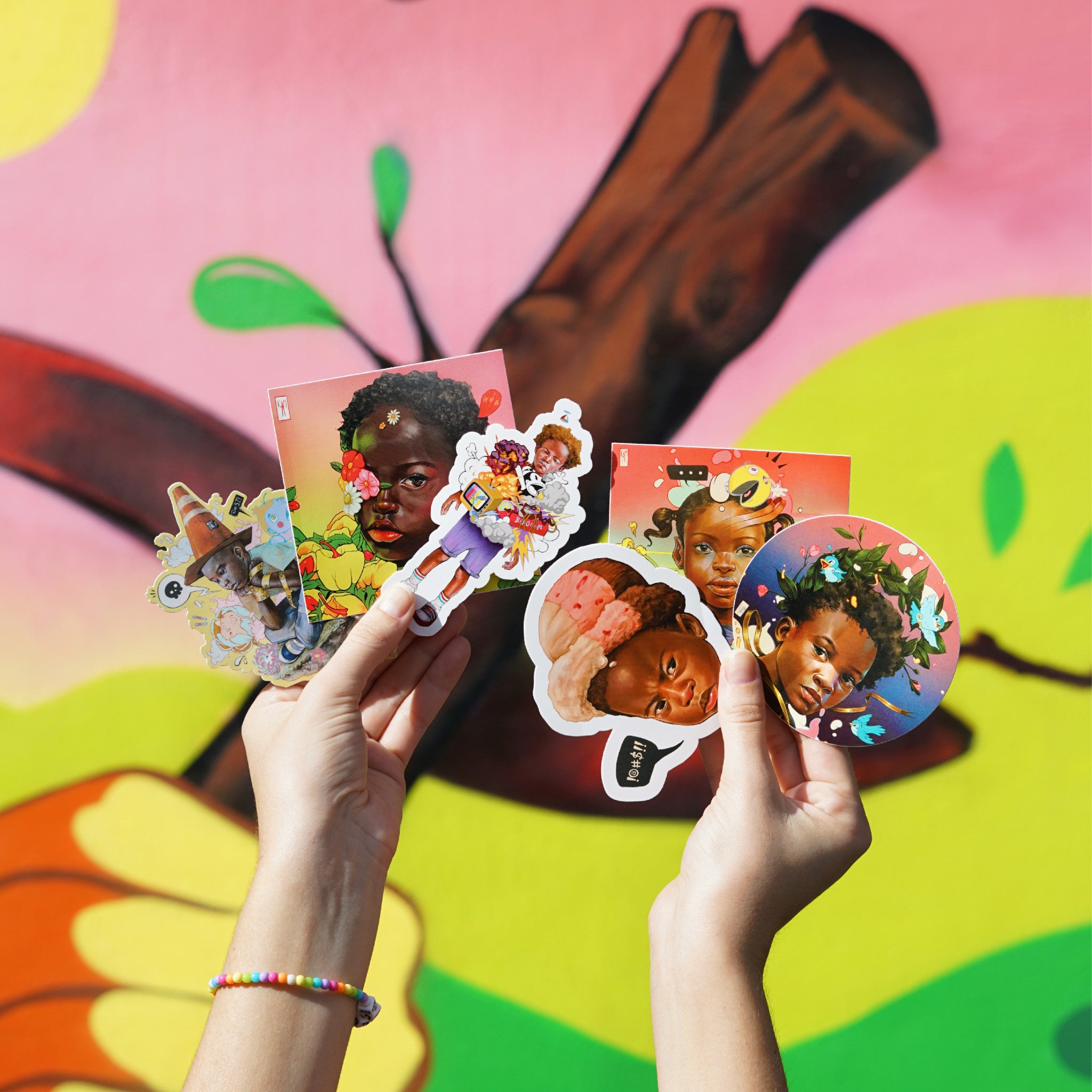 Kayla Mahaffey Sticker Pack – The Wynwood Walls Shop