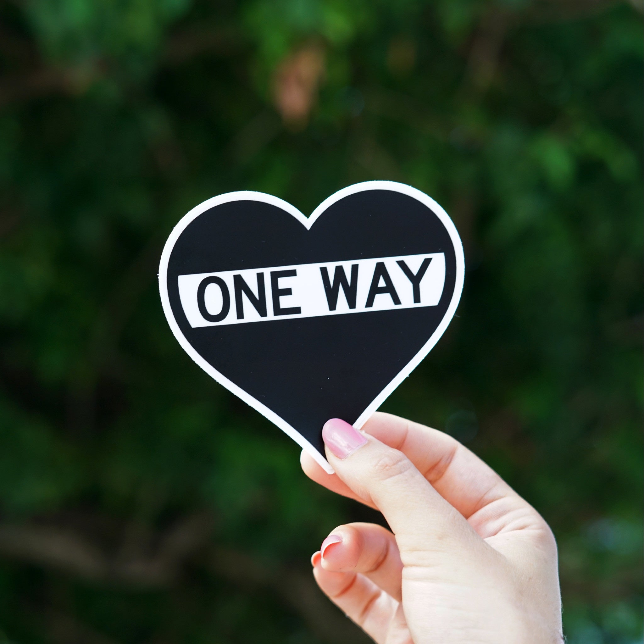 Scott Froschauer One Way Heart Sticker – The Wynwood Walls Shop