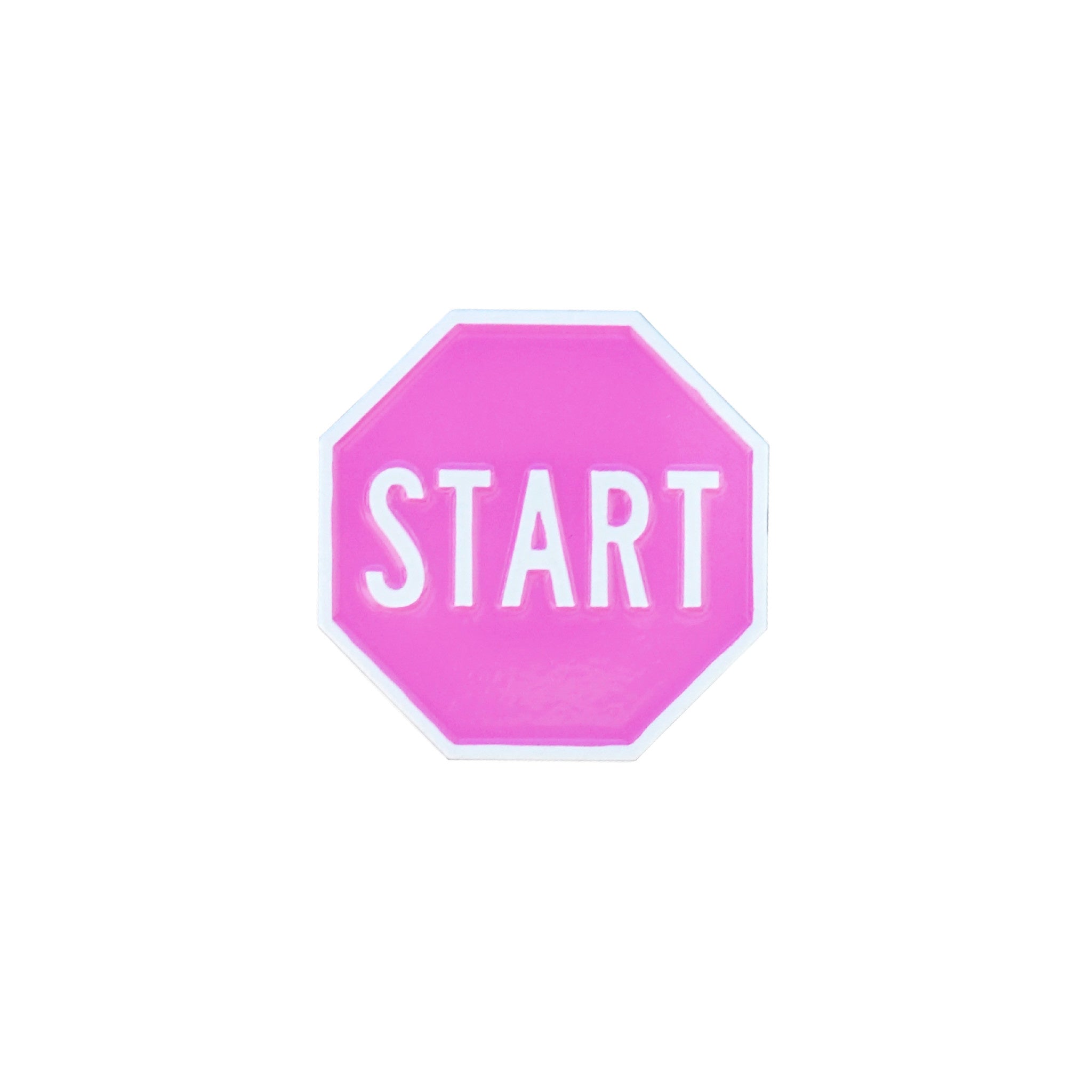 Scott Froschauer Pink Start Pin – The Wynwood Walls Shop