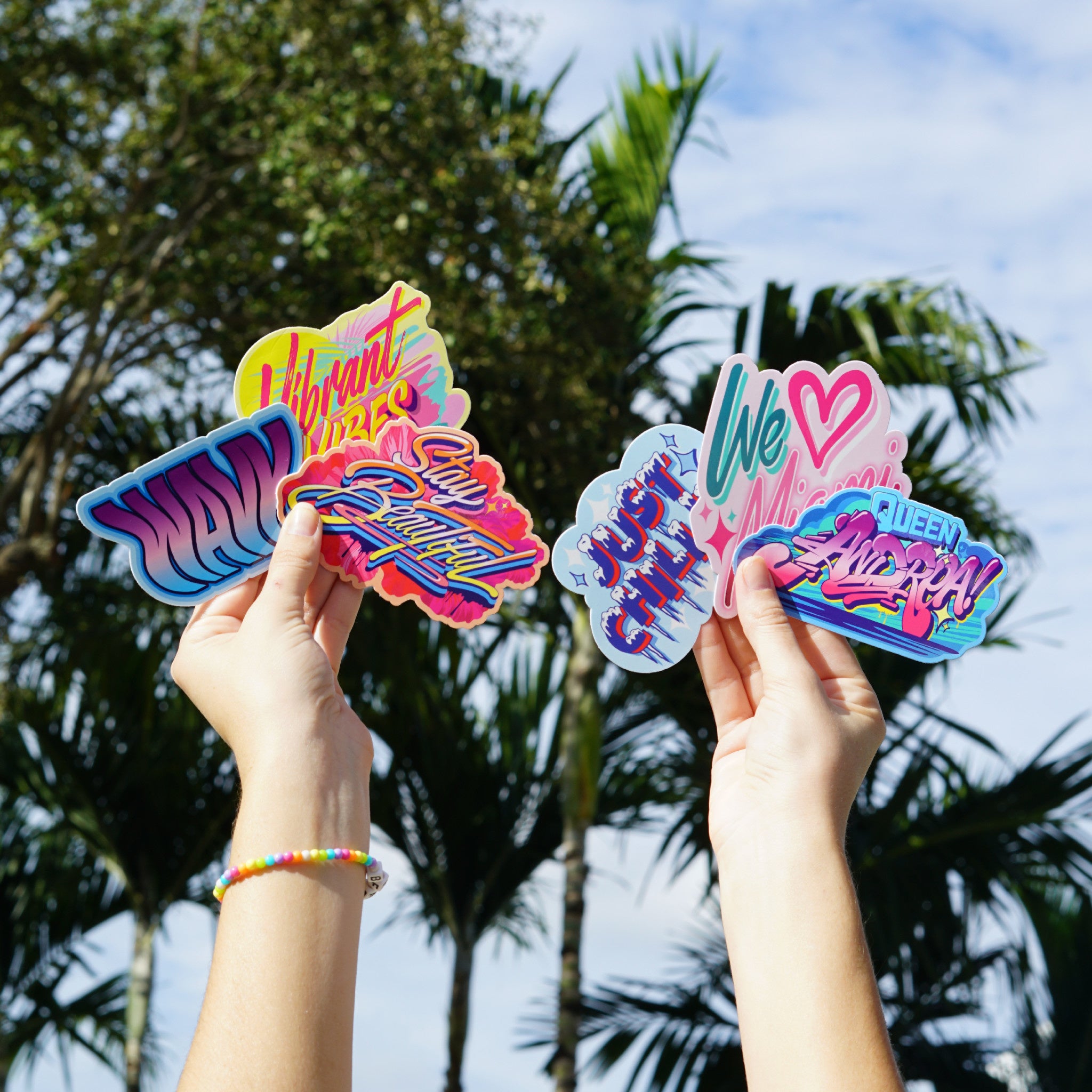 Queen Andrea 2nd Generation Sticker Pack – The Wynwood Walls Shop