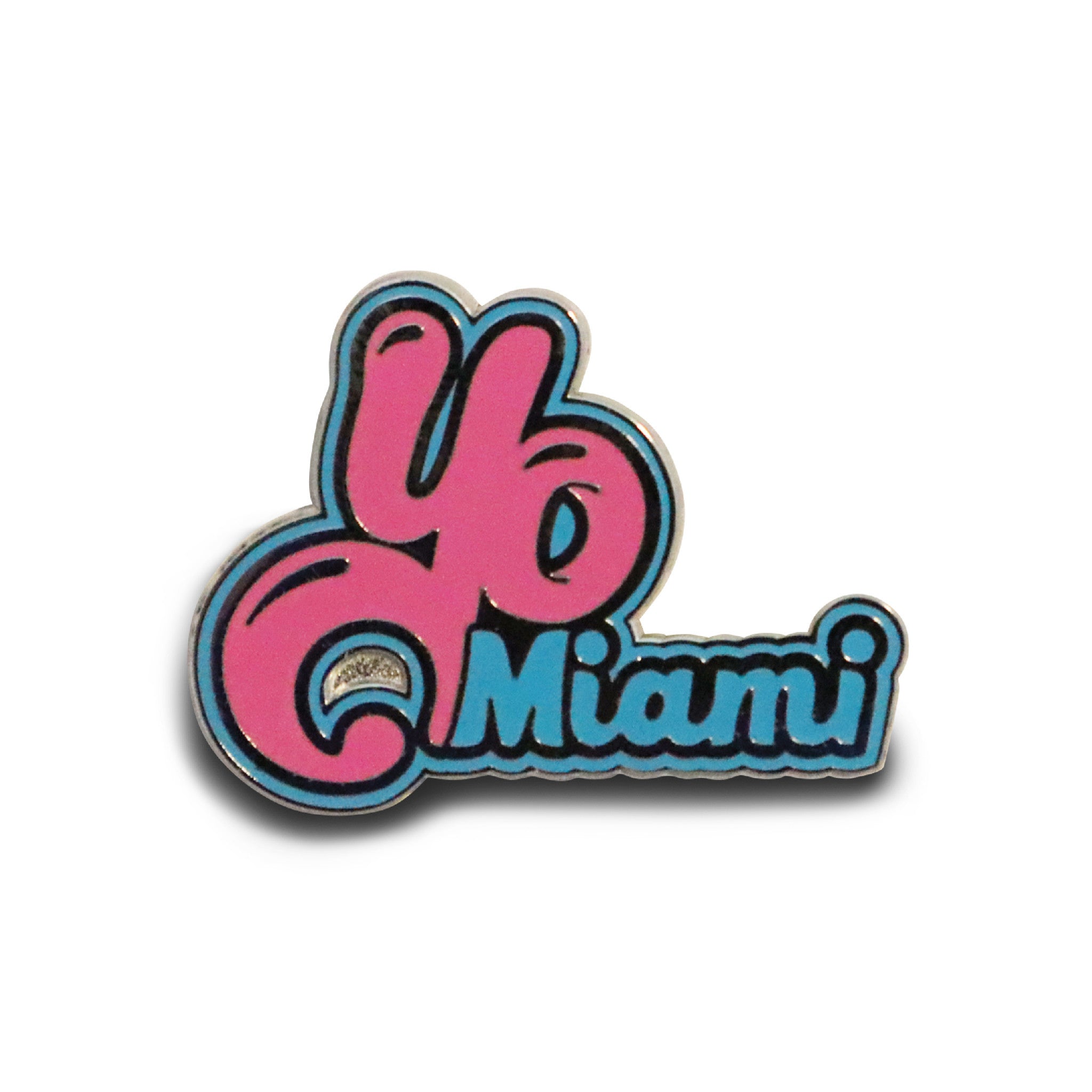 Yo Miami Pin - Silver III – The Wynwood Walls Shop